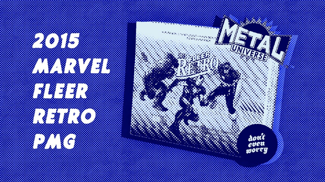 "2015 Marvel Fleer Retro" Marvel Cards PMG Visual Guide, Gold 1/1 ...