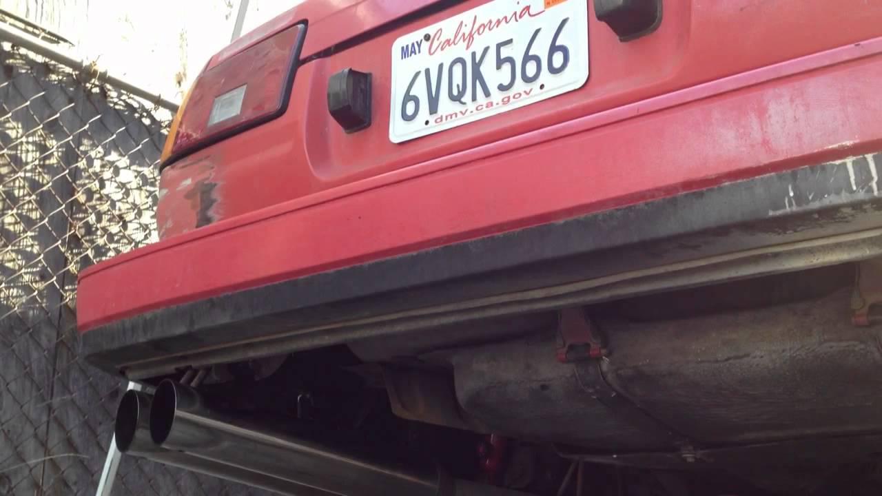 AE86 Greddy DD Trust exhaust - YouTube