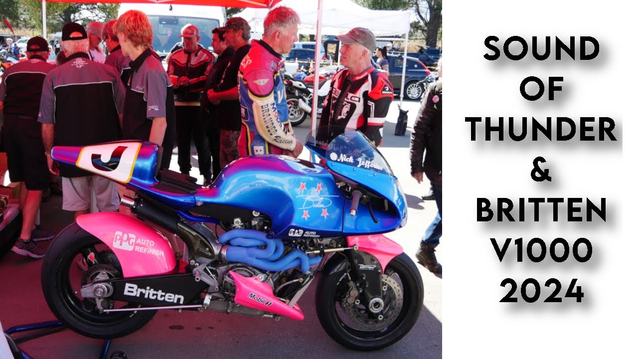 Sound Of Thunder 2024 feat. The Britten V1000 motorcycle - YouTube