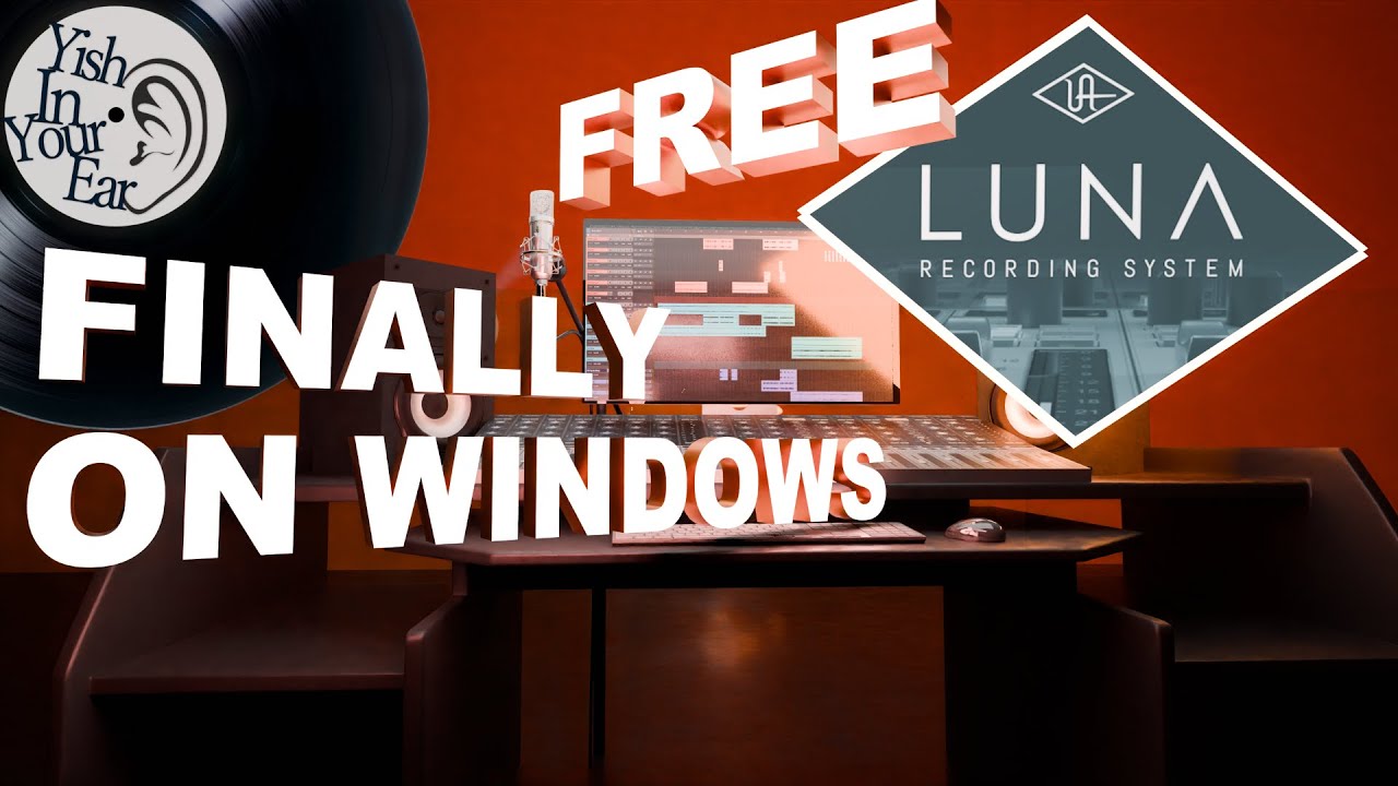 UAD LUNA for Windows(First Look)@UniversalAudio #uadplugins - YouTube