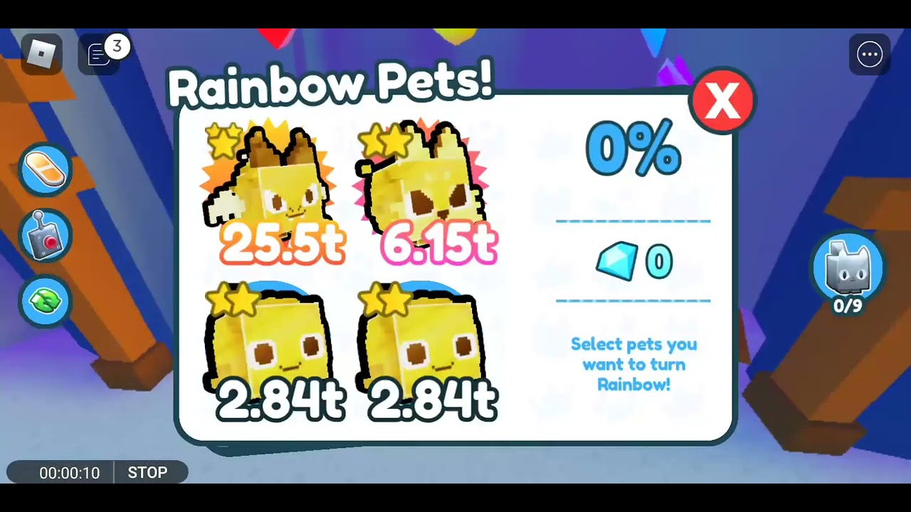 Fusing Golden Pixel Dragon with 13% | Pet Simulator X - YouTube