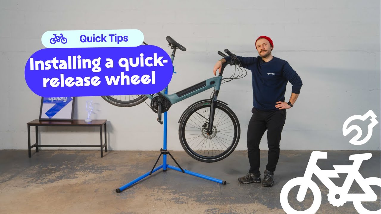 Installing a Quick-Release Wheel - YouTube