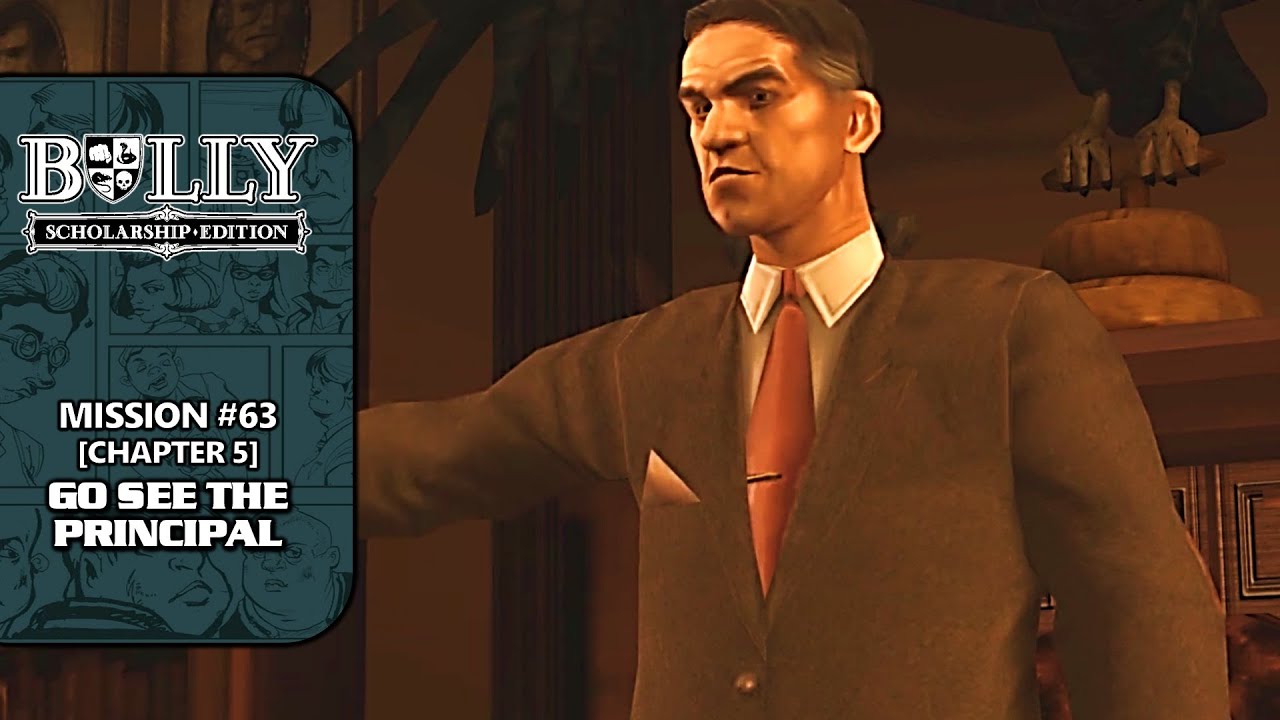 Bully SE [100% Walkthrough] - Mission #63: Go See the Principal - YouTube