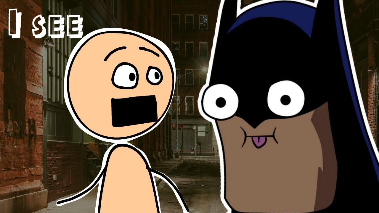 ANIMATED What if I just turn around and see Batman meme - YouTube