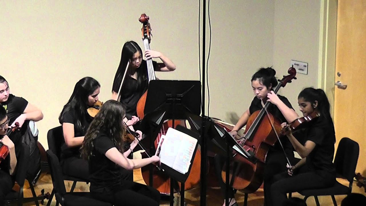 Rebecca playing in the Orchestra Chamber Concert - 2016 - YouTube