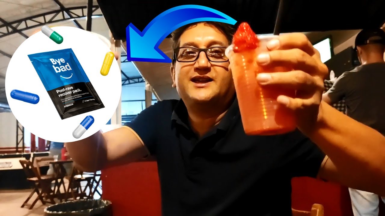 TESTAMOS O BYEBAD ANTI-RESSACA (FUNCIONOU?) - YouTube