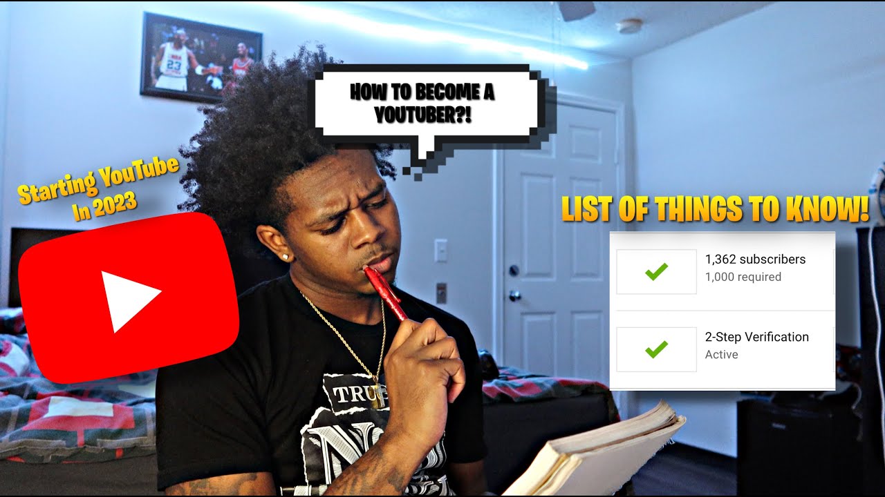 HOW TO BECOME A YOUTUBER IN 2023! | WHY I BECAME A YOUTUBER... - YouTube
