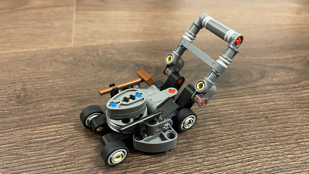 Lawn Mower Tutorial | LEGO Technic - YouTube