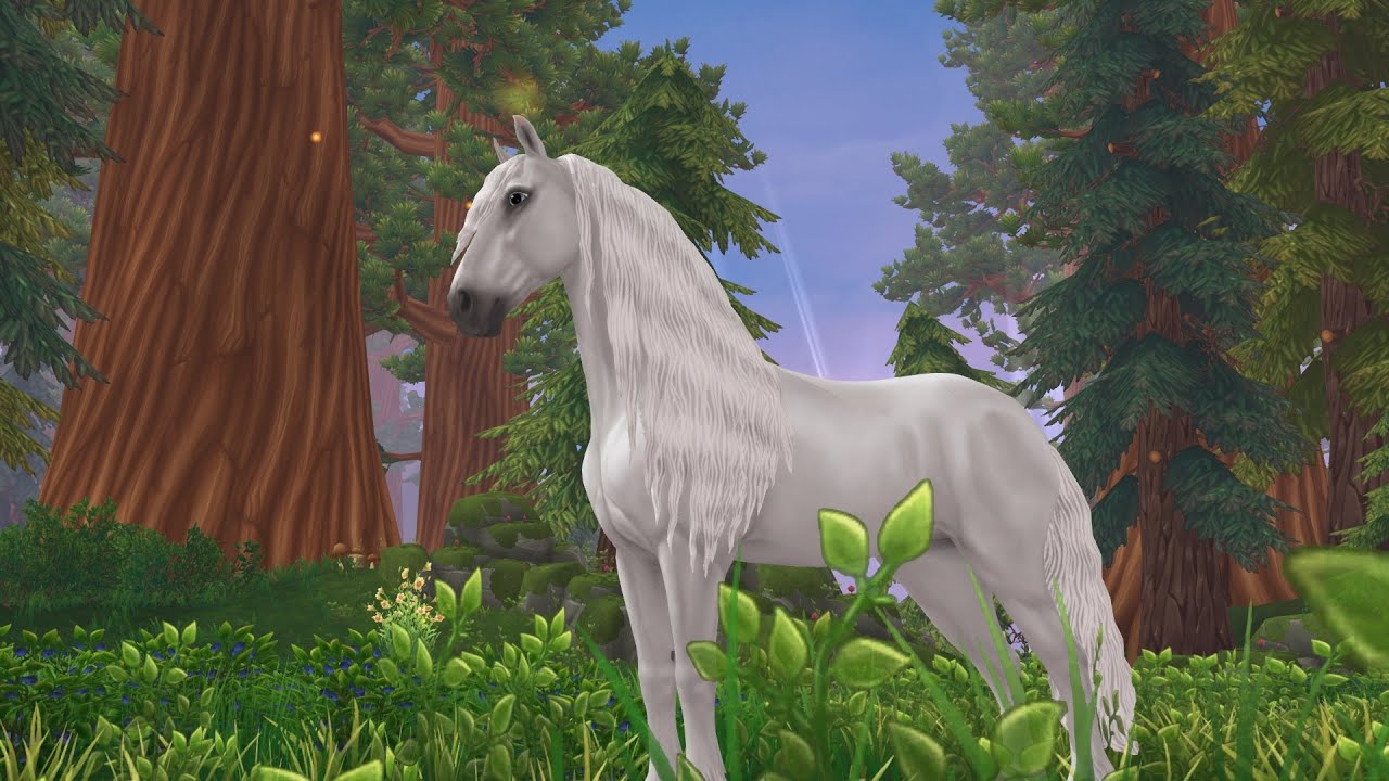 Star stable online - buying the new white friesian - YouTube