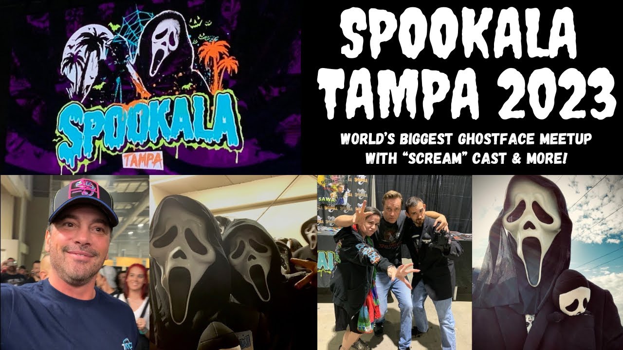Spookala 2023 Horror Convention - Ghostface Meetup - Scream reunion ...