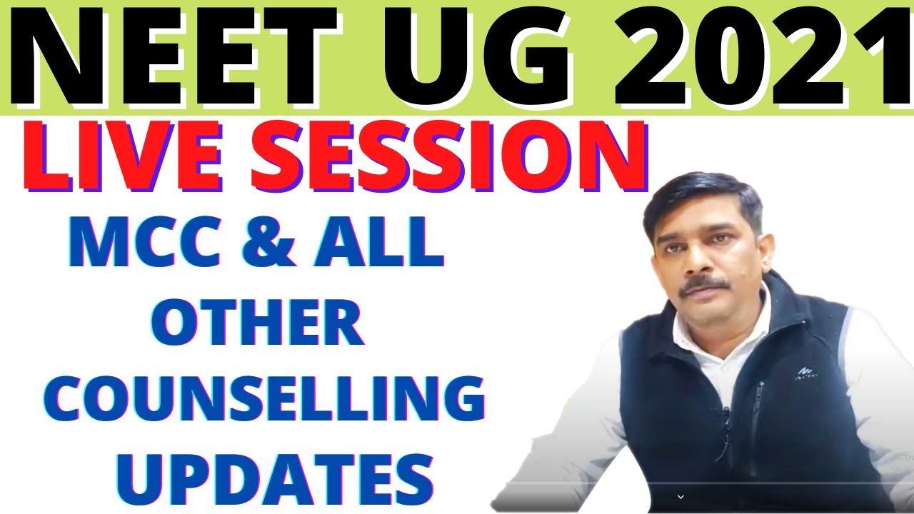 NEET UG Counseling Live Discussion Doubt Clearance - YouTube
