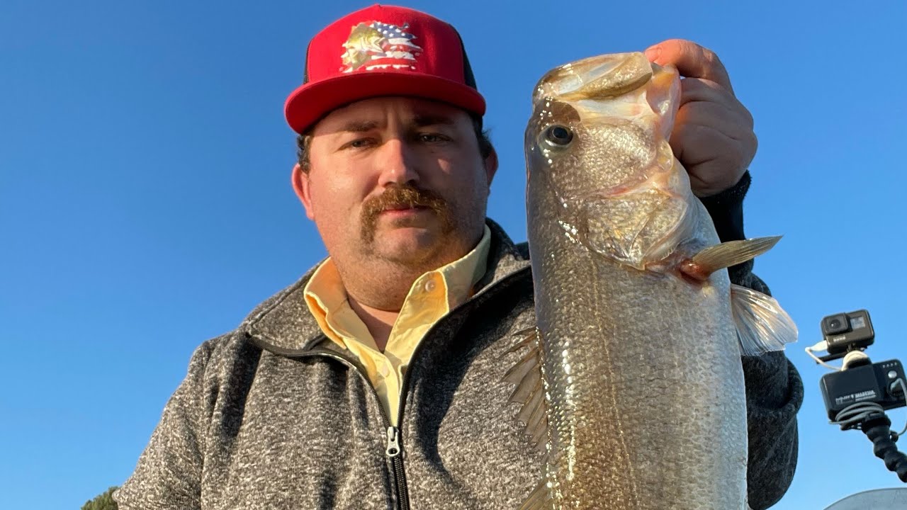 Bass fishing in late February - YouTube
