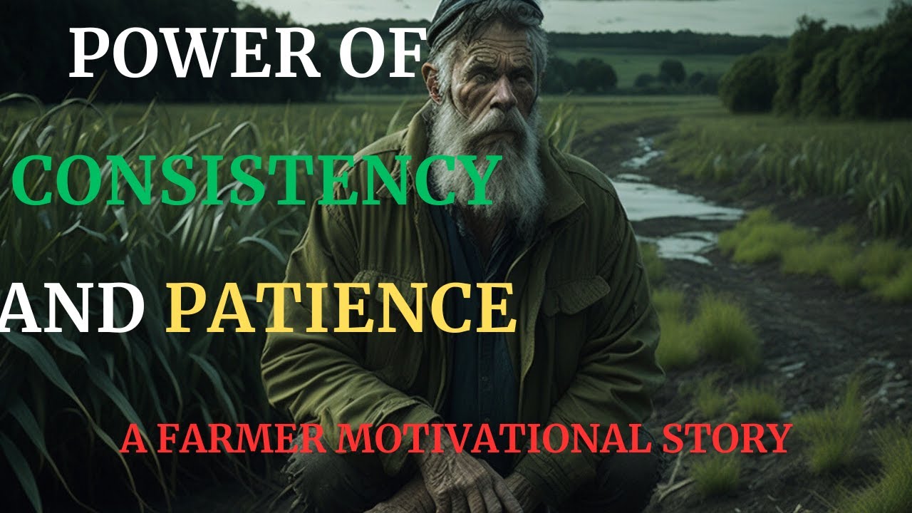 Be consistent and persistent ~a farmer motivational story - YouTube