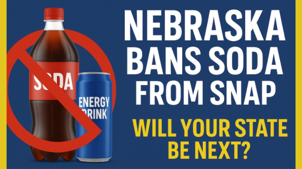 SNAP Soda Ban Begins in Nebraska — Will Others Follow? - YouTube