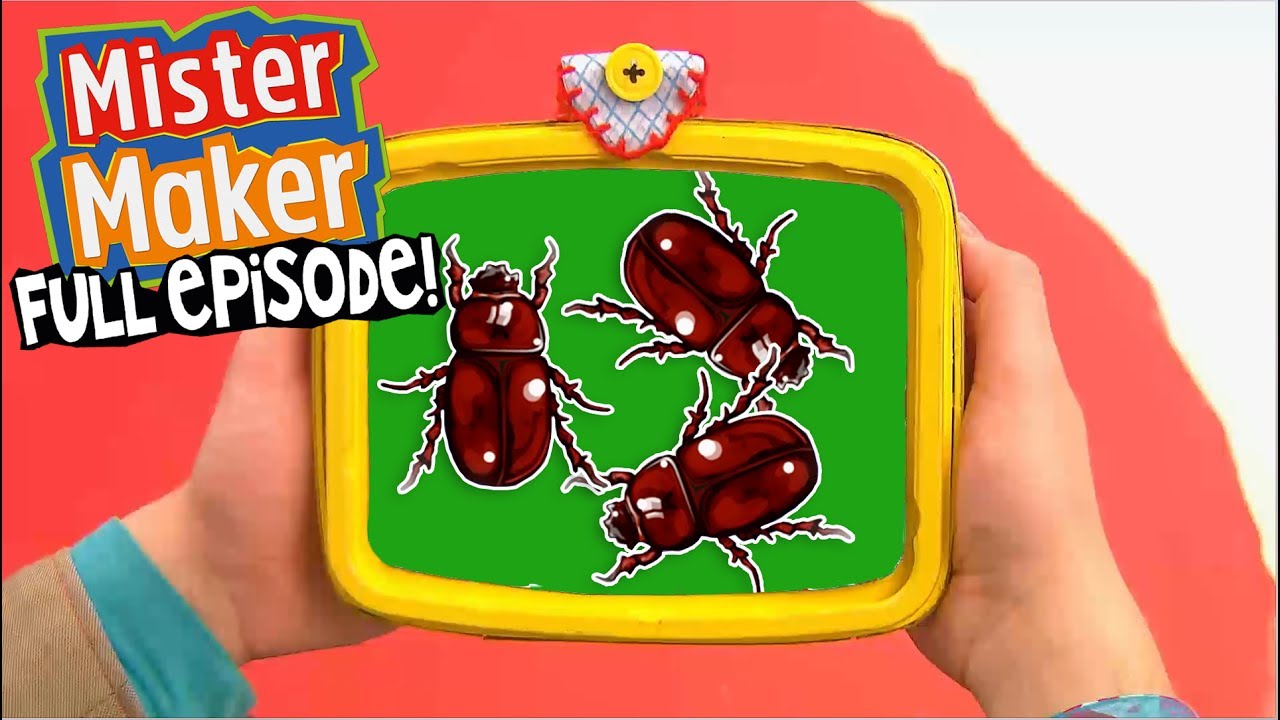 Insects! | FULL EPISODE | Mister Maker's Arty Party - YouTube