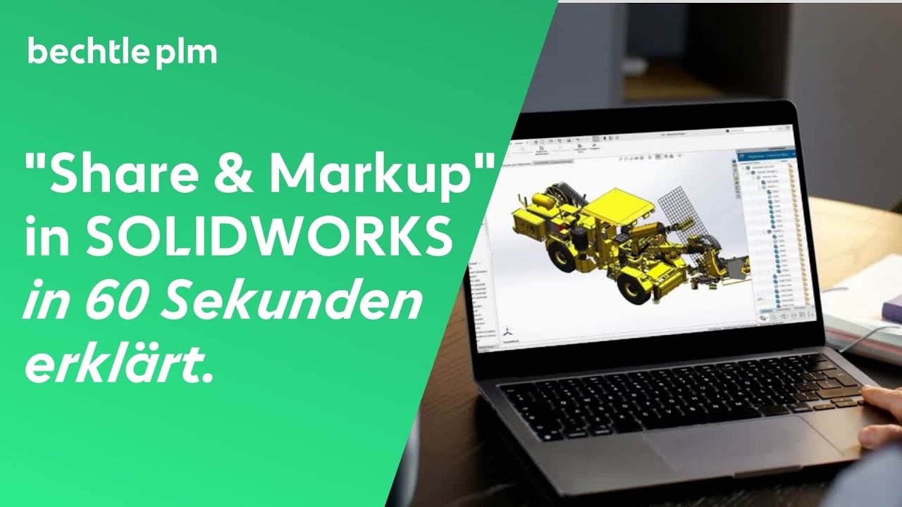 "Share & Markup" in SOLIDWORKS in 60 Sekunden erklärt. - YouTube