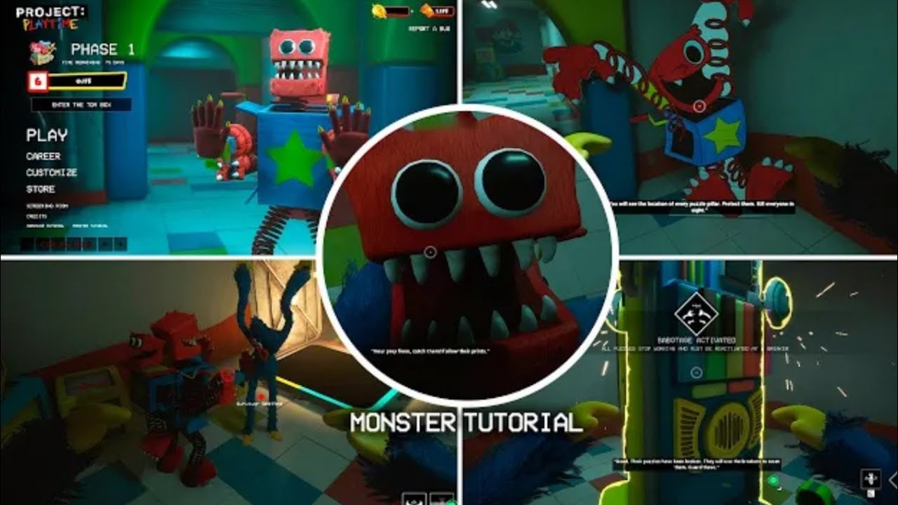 Project: Playtime - Monster Tutorial - YouTube