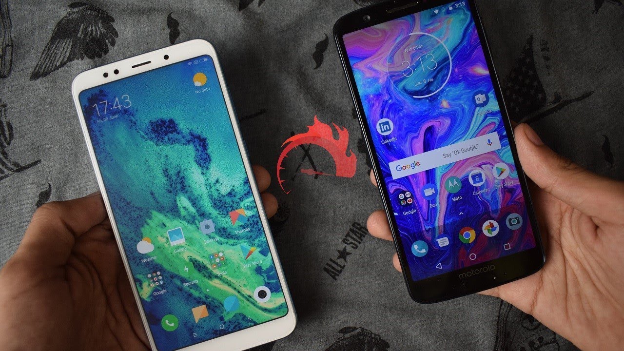 Motorola Moto G6 vs Redmi Note 5/ 5 Plus: Speed Test!!! - YouTube
