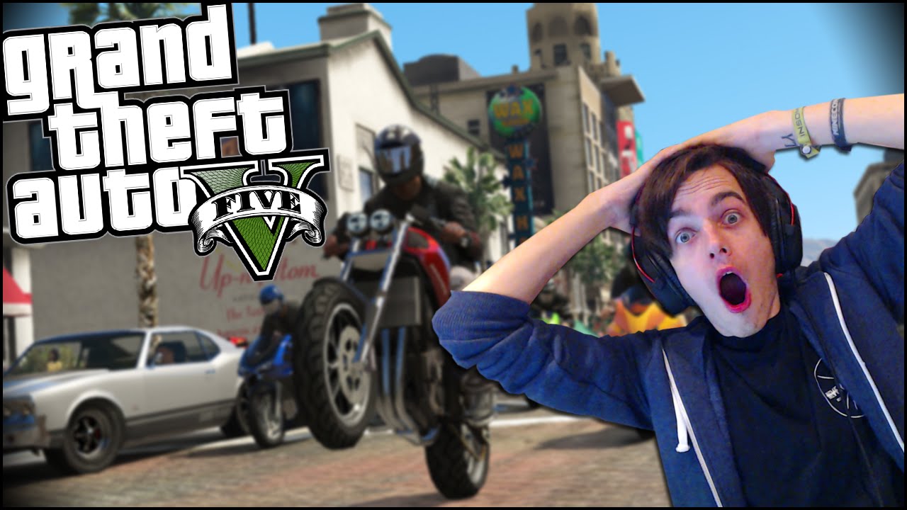 'PLAYING GTA DRUNK!?!?' - GTA V Funny Moments with a SPEECH JAMMER ...