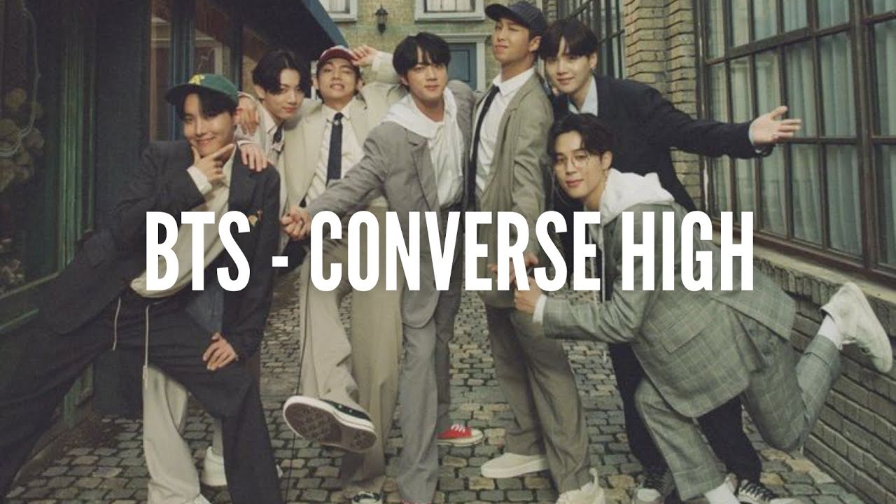 BTS - Converse high easy lyrics - YouTube