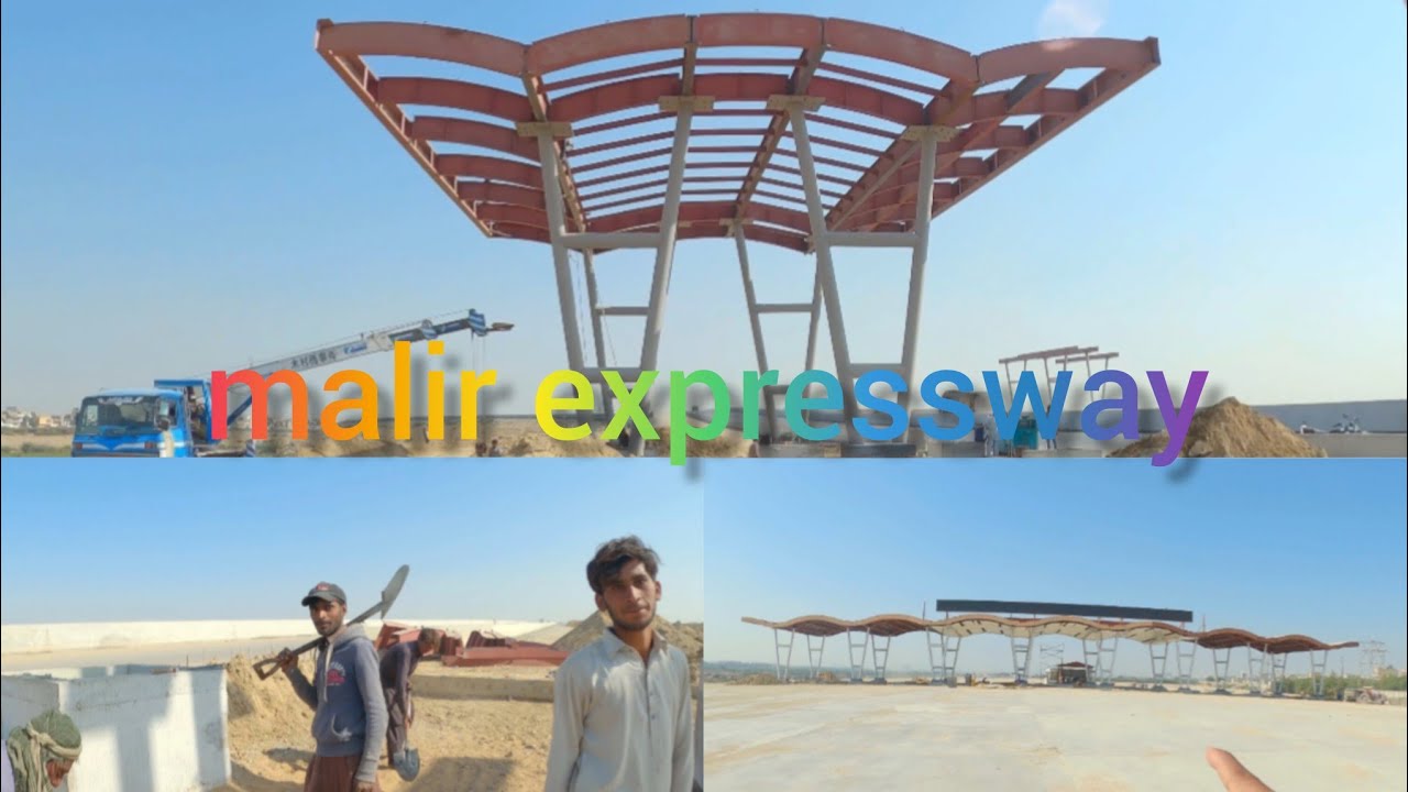 malir expressway malir expressway karachi new tool plaza - YouTube