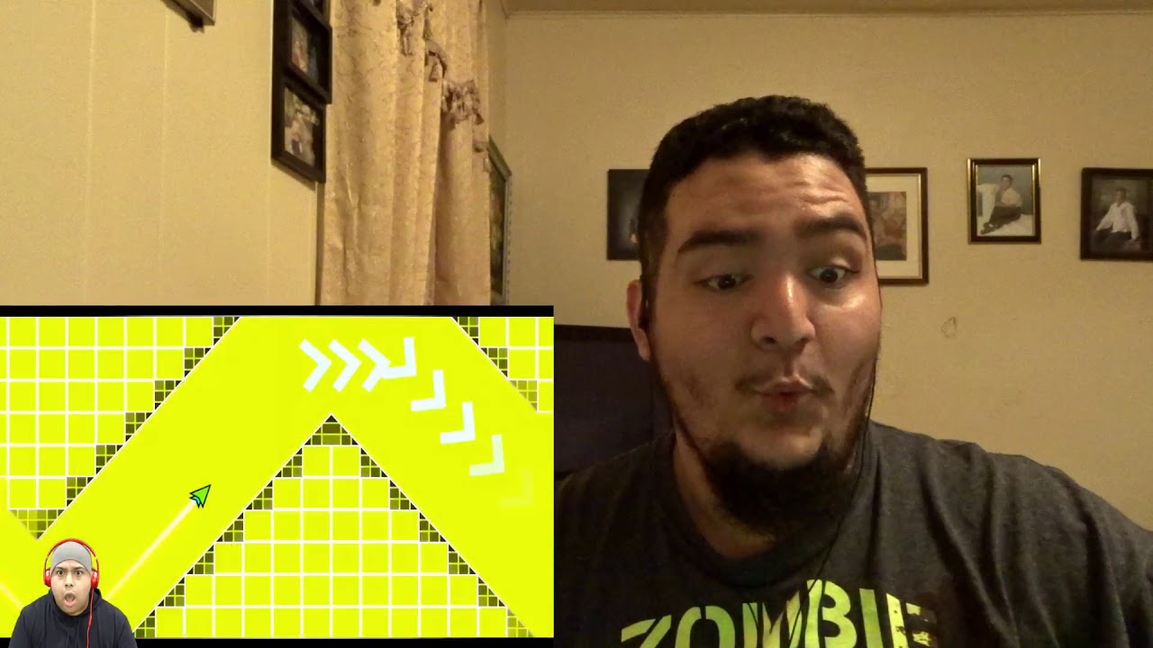 Reaction to Dashie Geometry Dash (Epilepsy Warning) - YouTube
