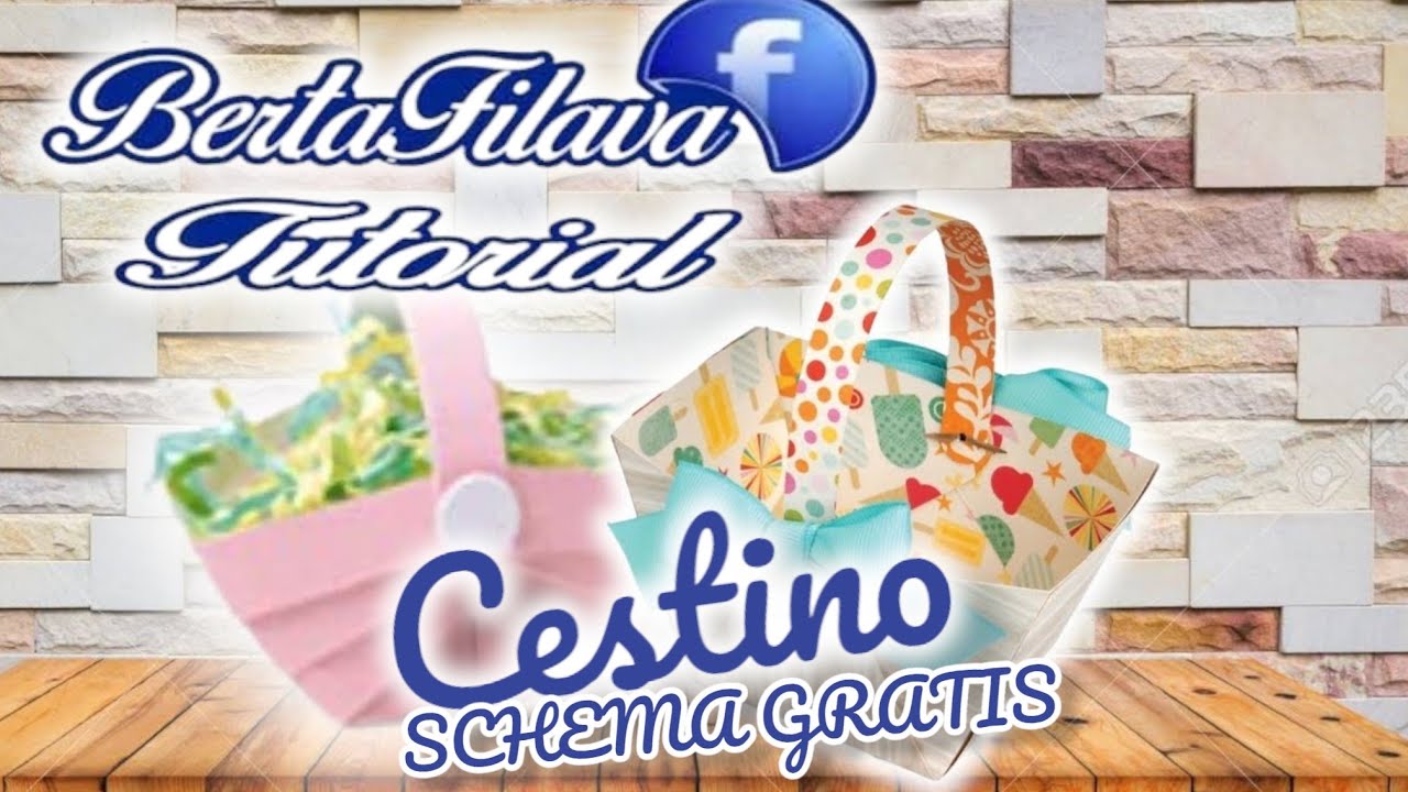 tutorial fustella cestino - YouTube