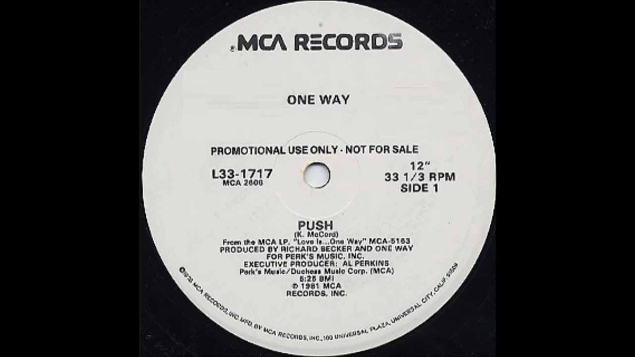 ONE WAY - PUSH - YouTube