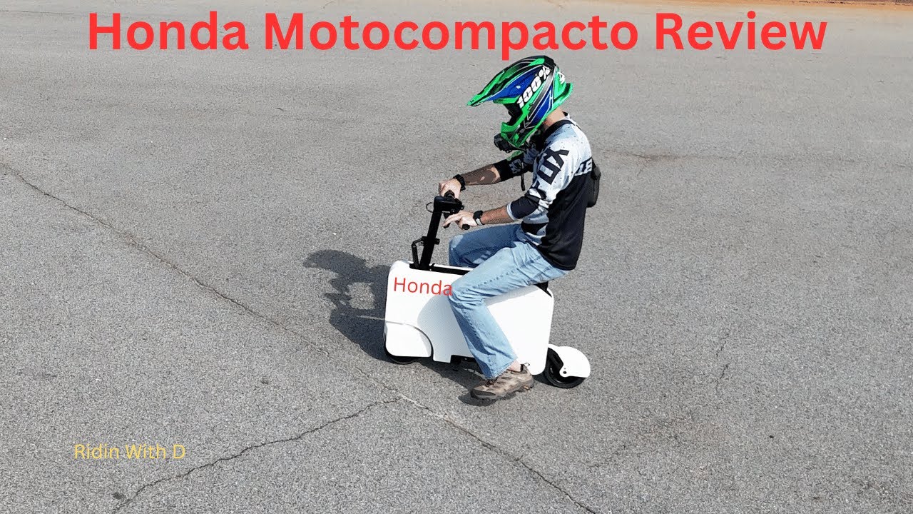 Honda Motocompacto Review - YouTube