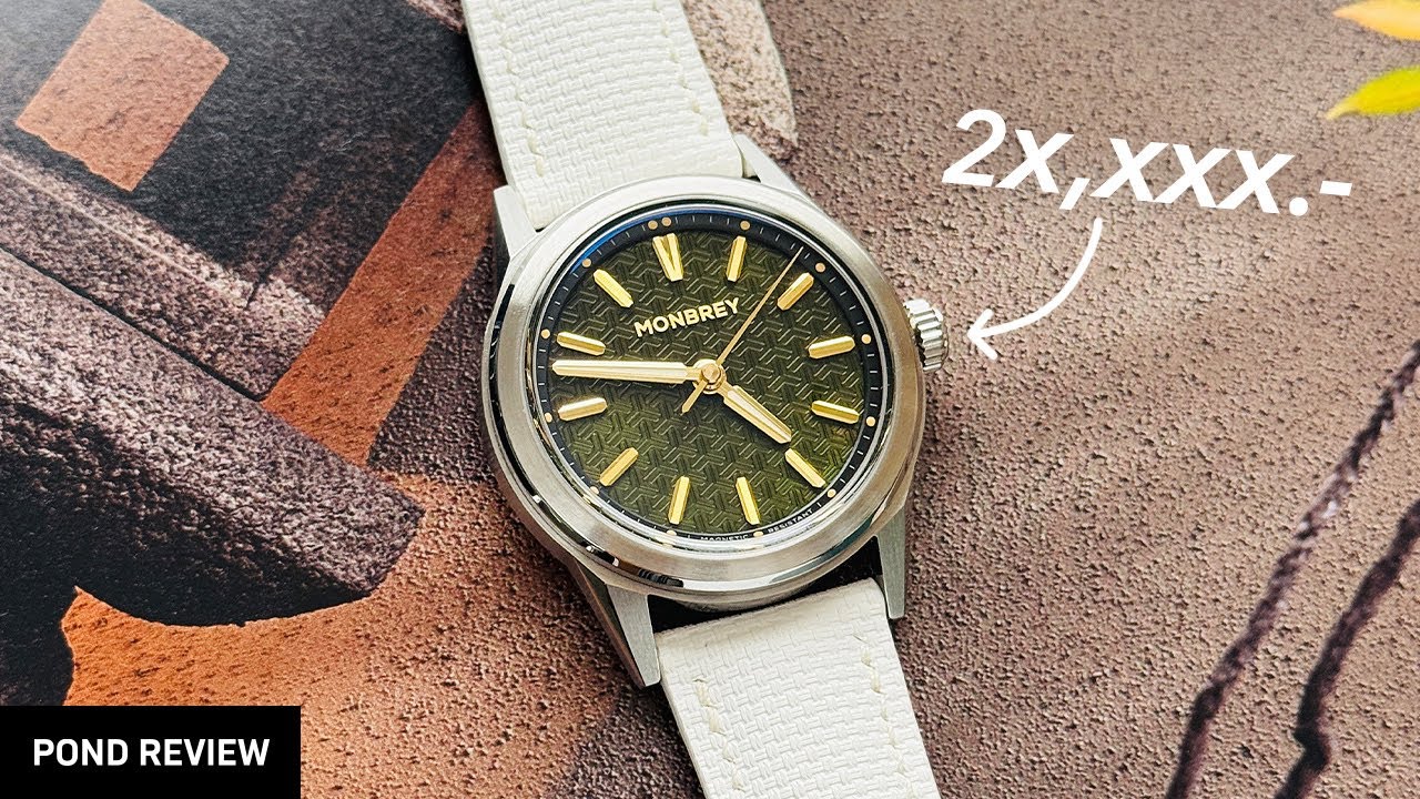 แค่หน้าปัดก็คุ้มแล้ว! Monbrey MB2 Dark Olive Green - YouTube