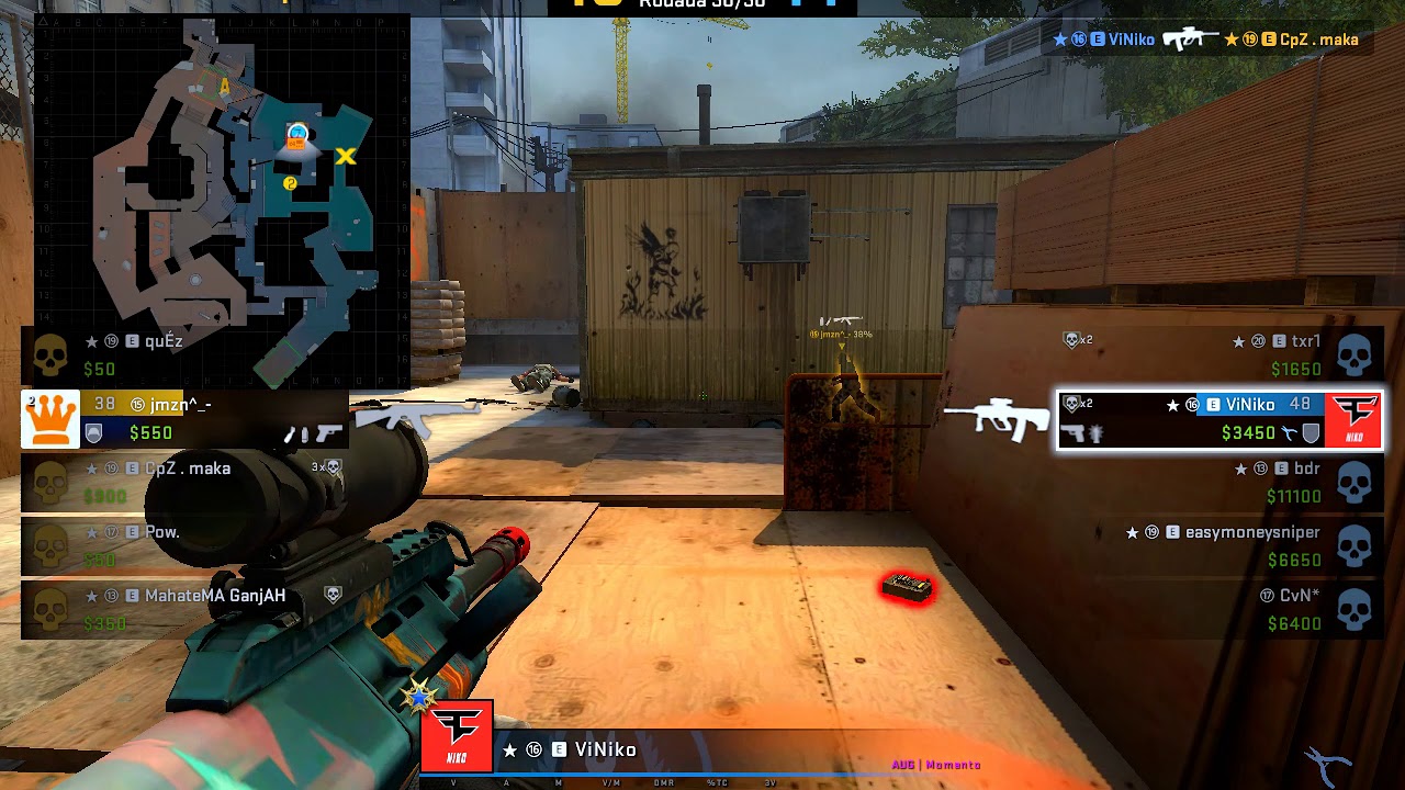 Burning Defuse Overpass 14-15 GC - YouTube