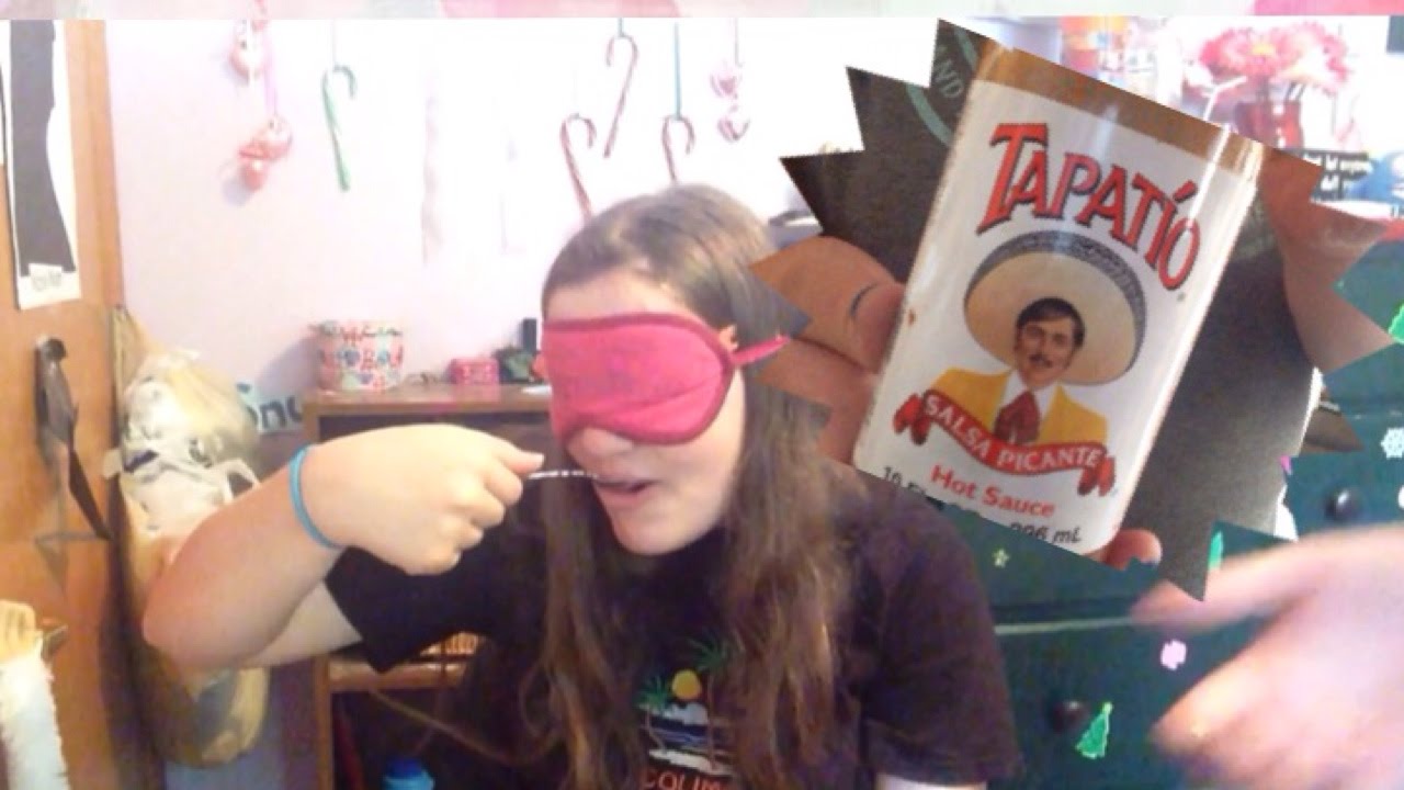 Eating hot sauce!? Blind taste test - YouTube