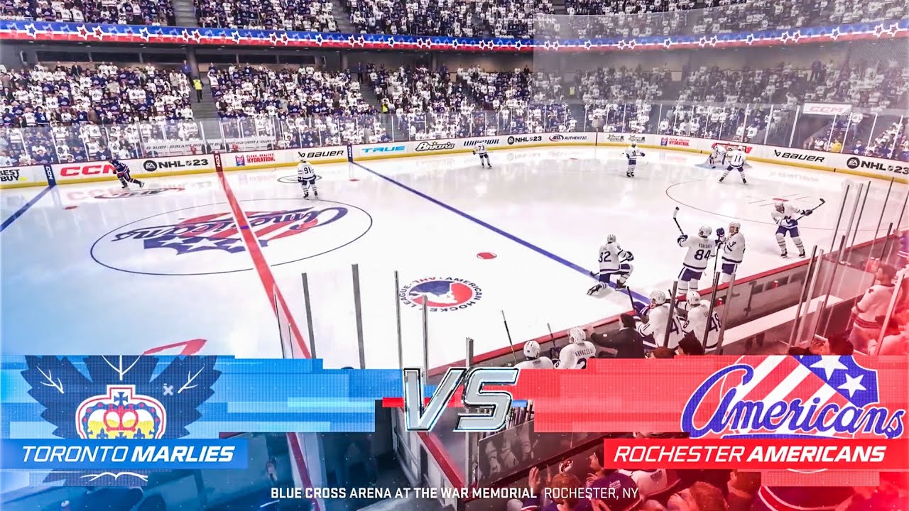 Toronto Marlies vs Rochester Americans - Game 3 AHL Division Finals ...