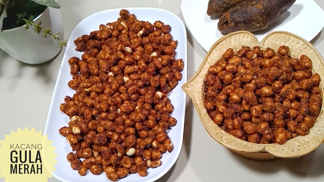 Resep kacang gula merah || Cemilan sederhana dan enak - YouTube