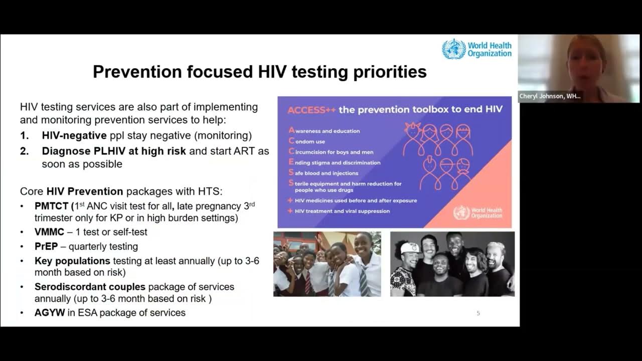 HIV testing strategies to reach key populations - YouTube