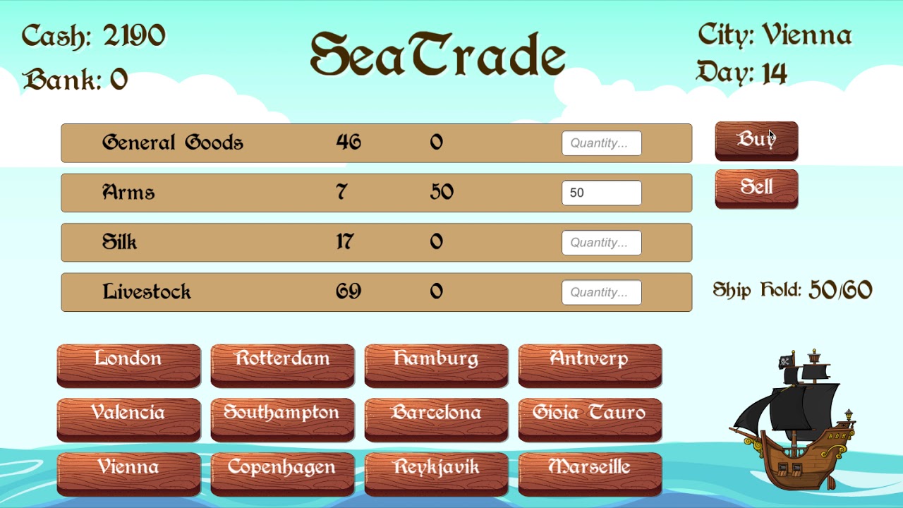 Building a sea trade game in Unity - YouTube