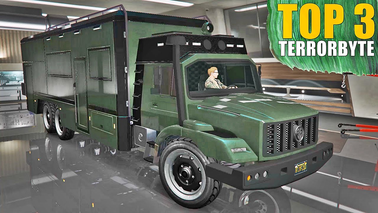 Terrorbyte | Best TOP 3 Customization Paint Job Guide - GTA ONLINE ...