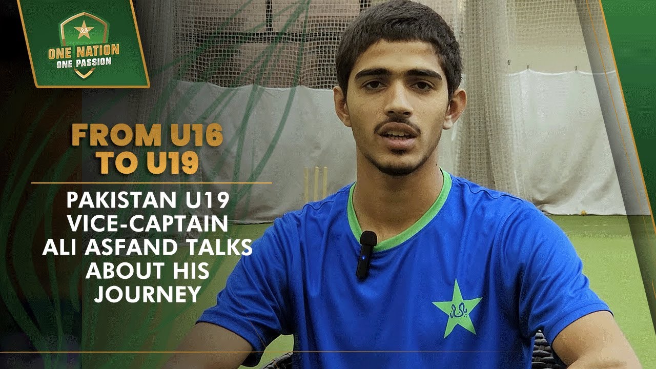 From U16 to U19 - Pakistan U19 vice-captain Ali Asfand Talks About His ...