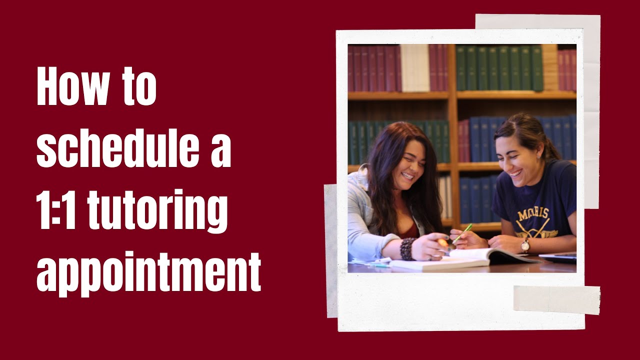 Requesting a 1:1 appointment - YouTube