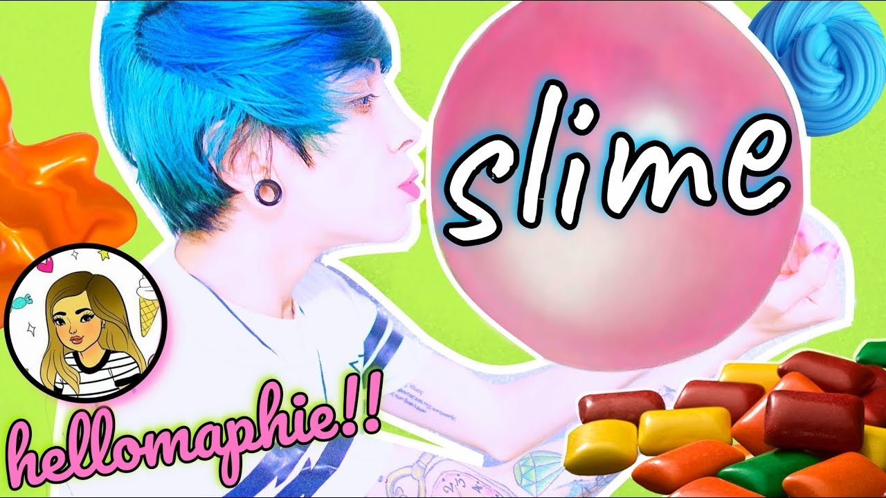 DESMIENTO A HELLOMAPHIE 💦 SLIME - (SIN BORAX) recetas virales* - YouTube