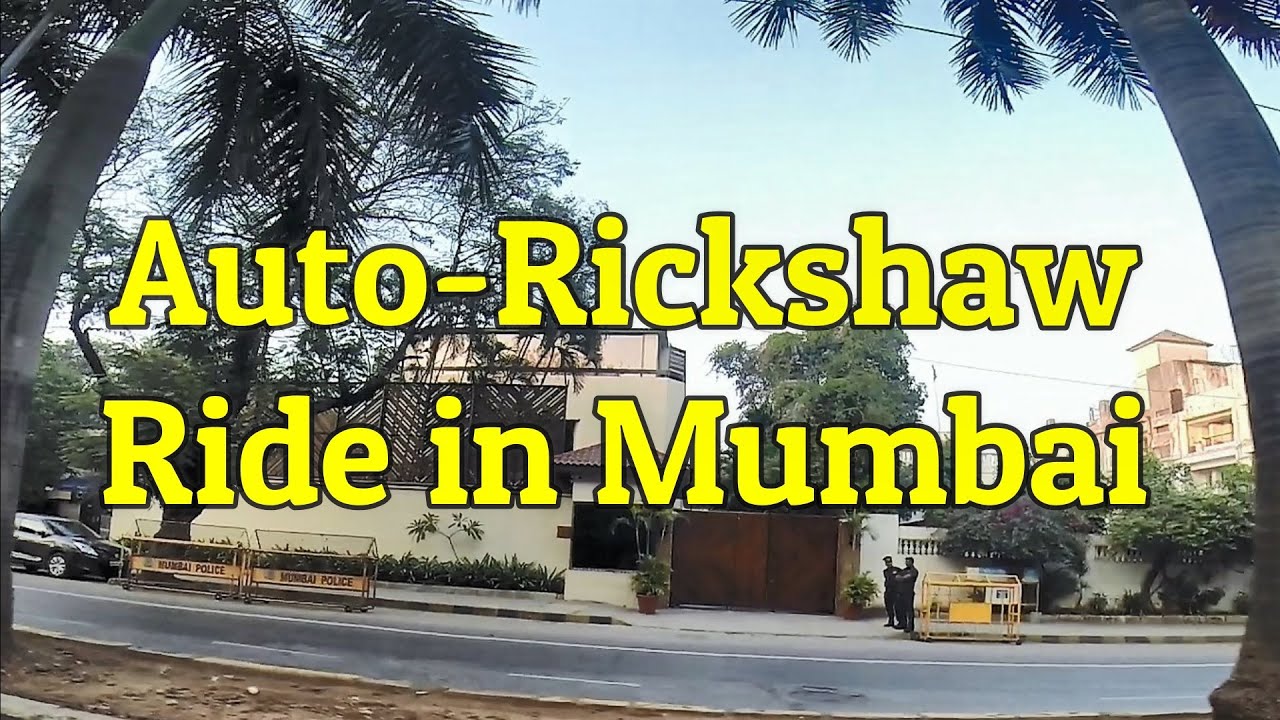 Auto-Rickshaw Ride in Mumbai - YouTube