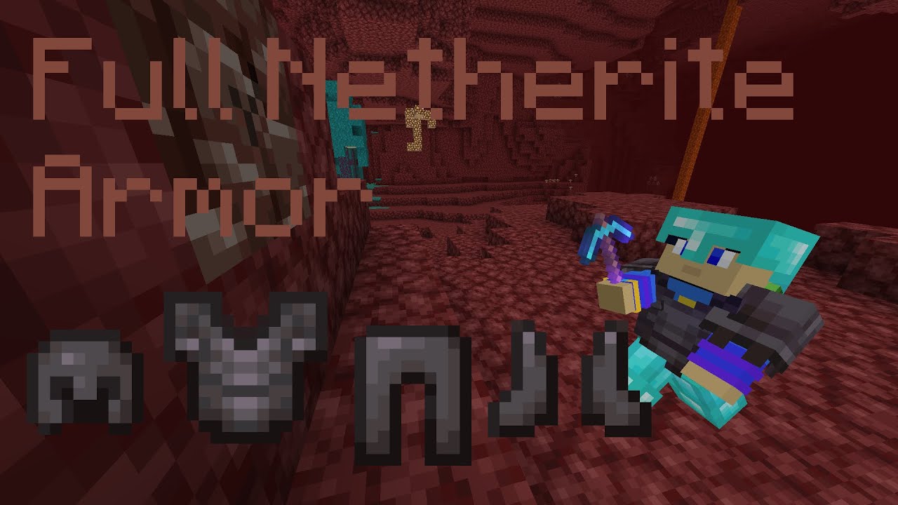 Full Netherite Armor Speedrun - YouTube