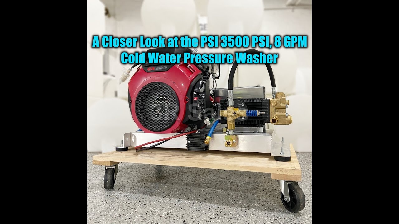 A Closer Look At the Pressure System Innovations 3500 PSI, 8 GPM Cold ...