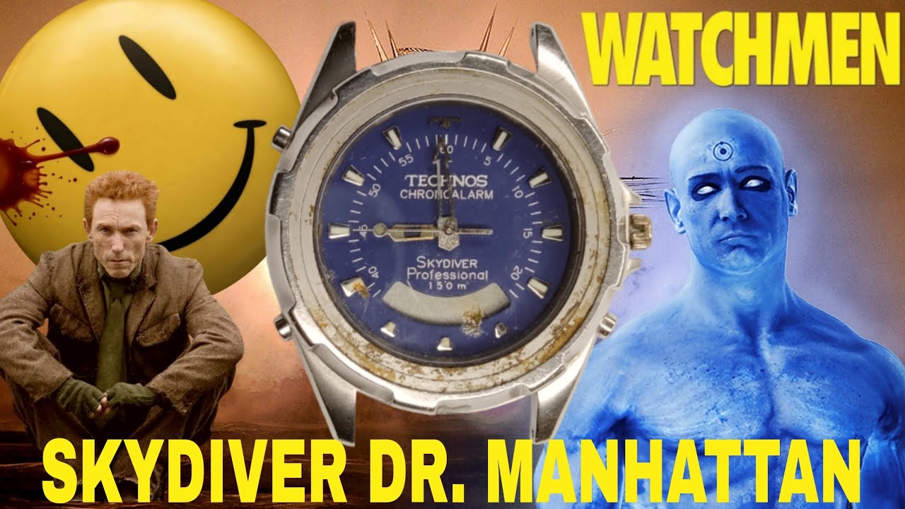 99% BLUE Watch Restoration Technos Skydiver (Miyota T205) meditation ...