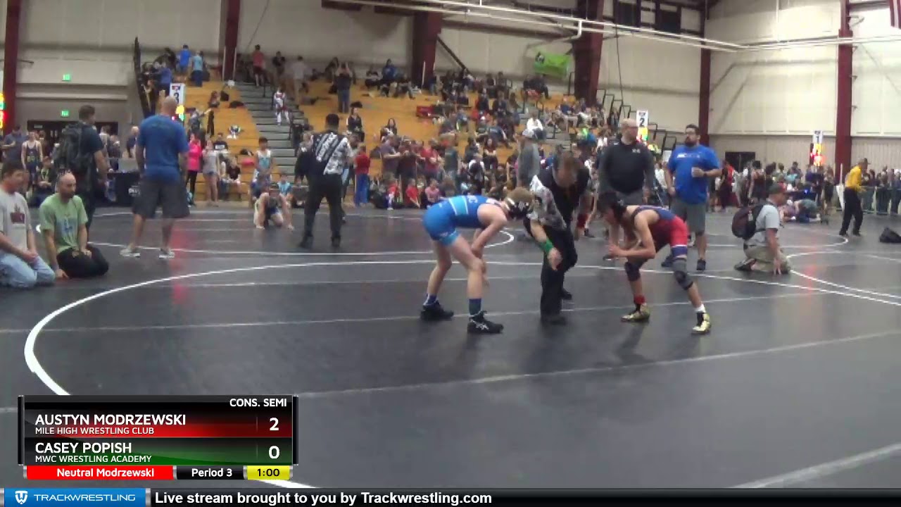 Novice 92 Austyn Modrzewski Mile High Wrestling Club Vs Casey Popish ...