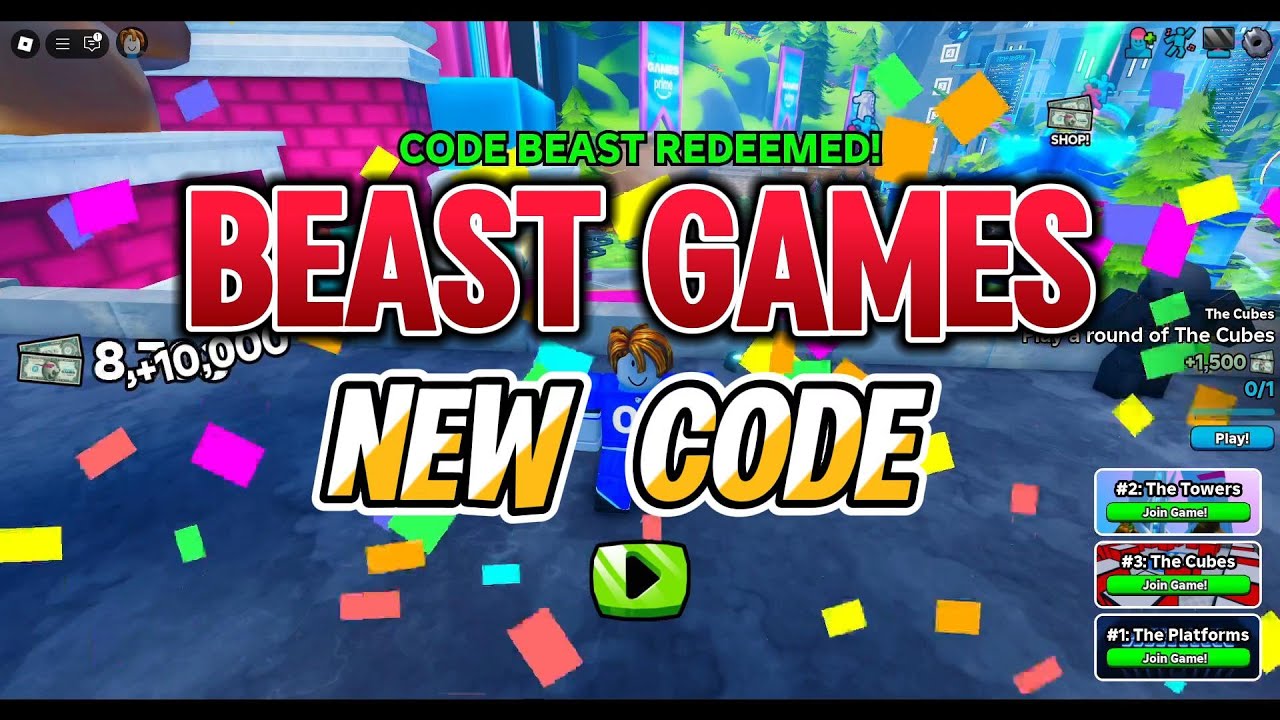 *WORKING CODE* Beast Games Code for January 2025 - YouTube