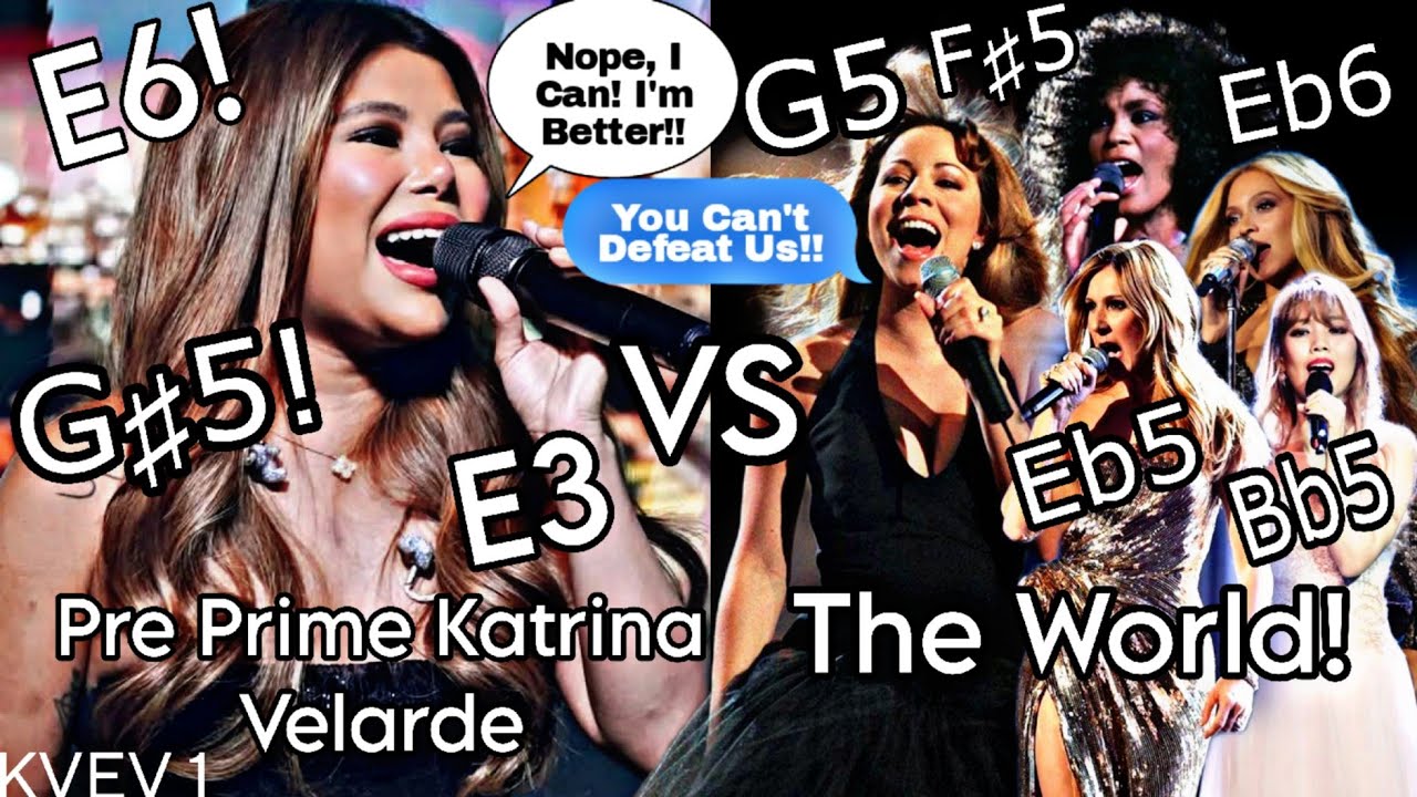 (Pre Prime) Katrina Velarde VS Random Singers/Vocalists (The World) Vocal Battle: (C♯3 - Bb5 ...