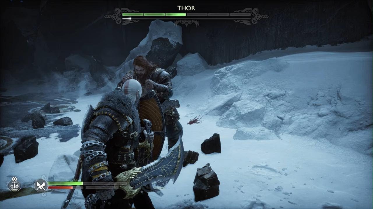 God of War Ragnarök PS5 - New Game + Boss # 2 Thor - YouTube