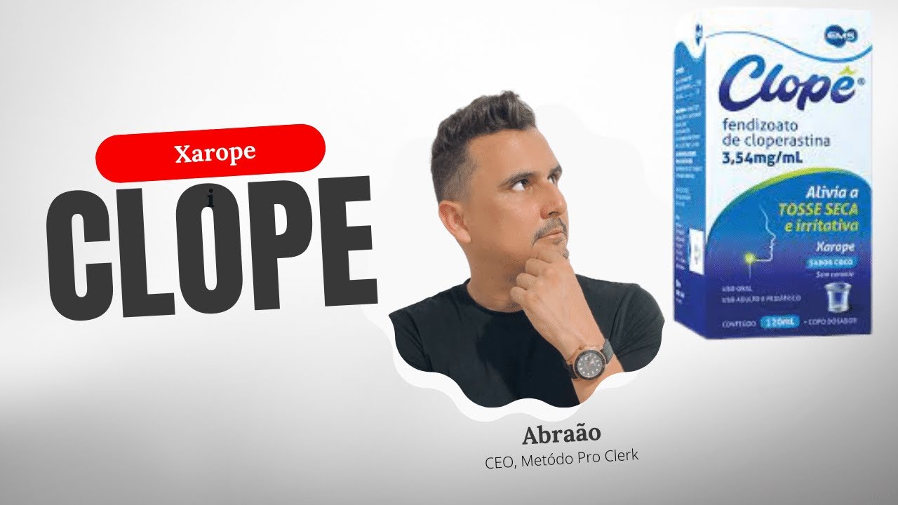 CLOPE: Xarope para tosse seca resolve? Como vender? Qual indicação ...