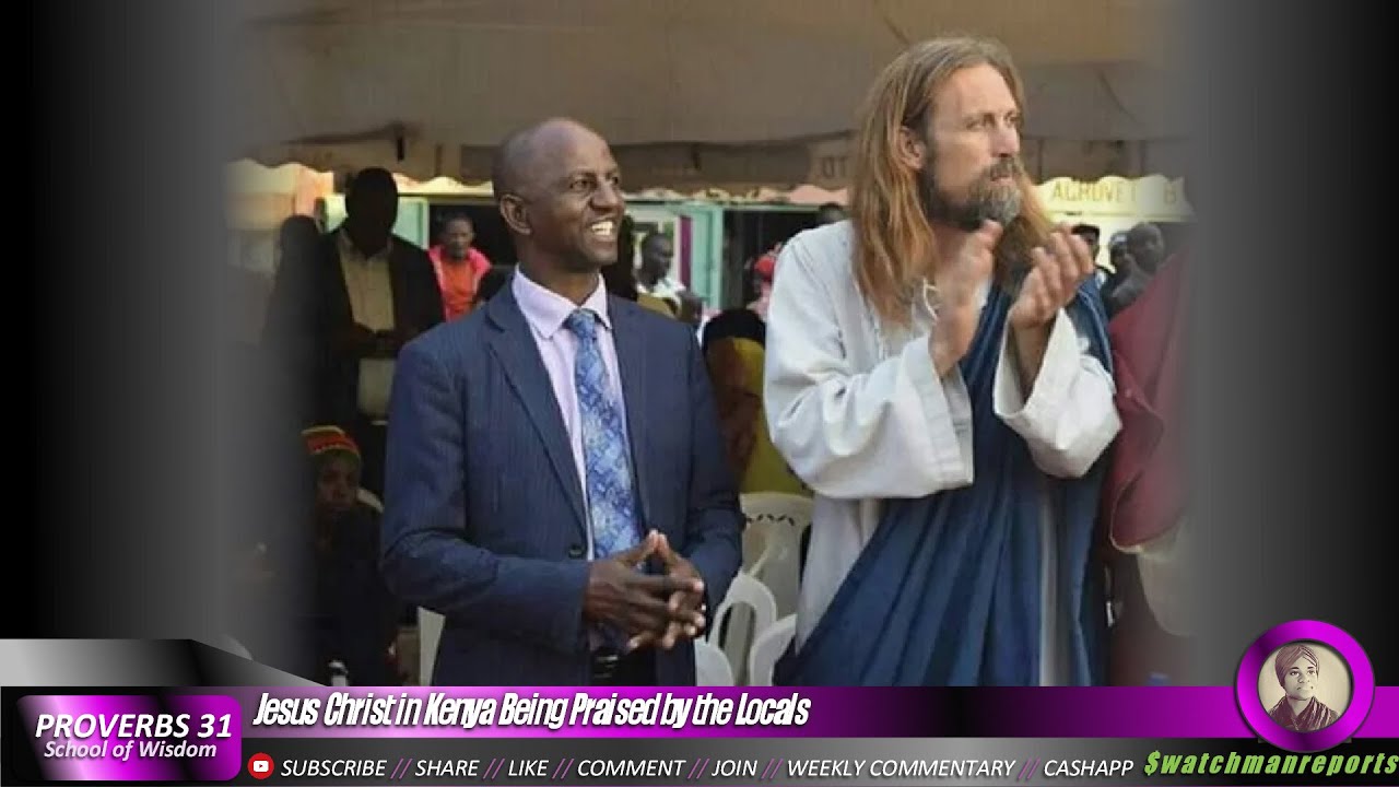 Jesus Christ in Kenya Being Praised by the Locals - YouTube